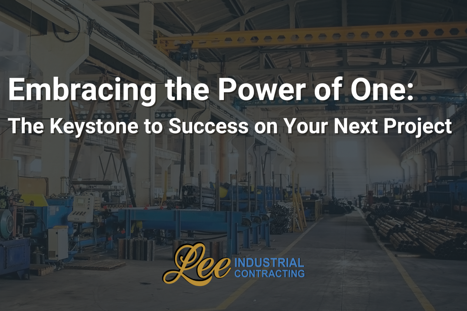 Embracing the Power of One: The Keystone to Success