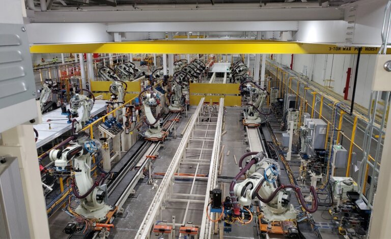 Industrial Production Line Installation | Lee Contracting